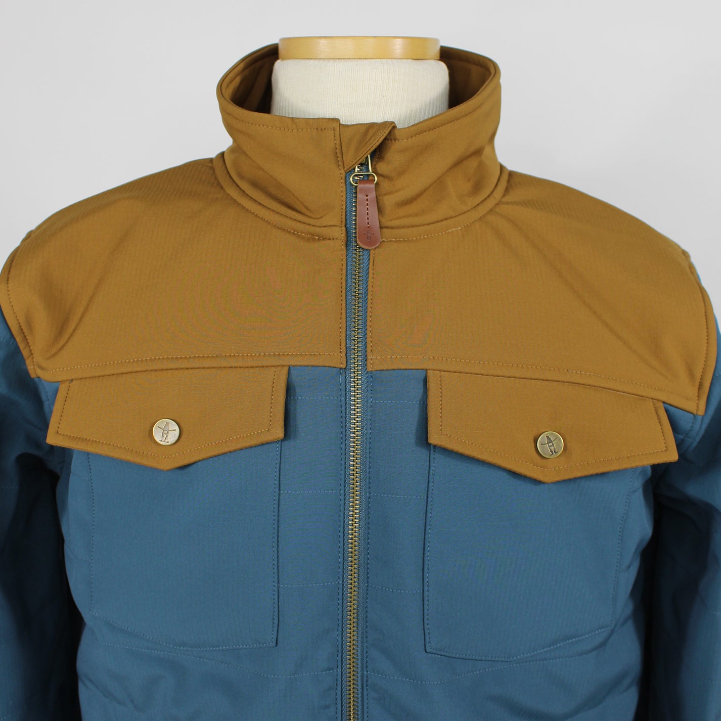 Full-Zip Ranch Hand Jacket - Navy/Coyote – Houston Livestock Show and ...